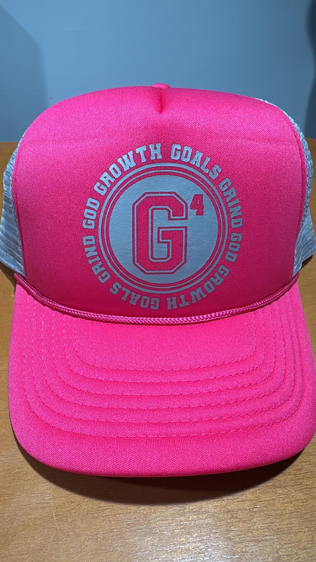G4 God, Growth, Goals, Grind Trucker Hat – Faith-inspired, Motivational ...