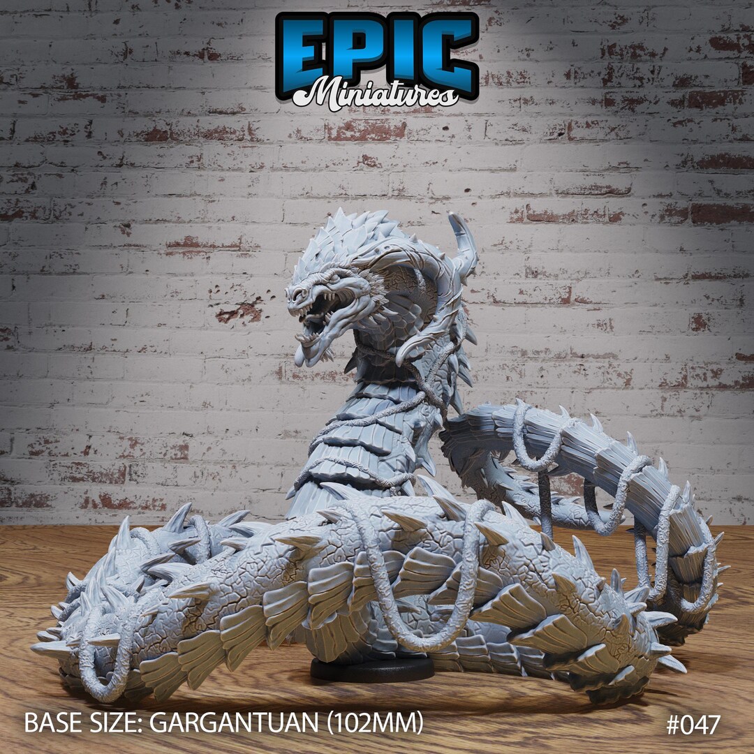 Thorn Wyrm by Epic Miniatures |TTRPG|DND| Pathfinder| Dungeons and ...