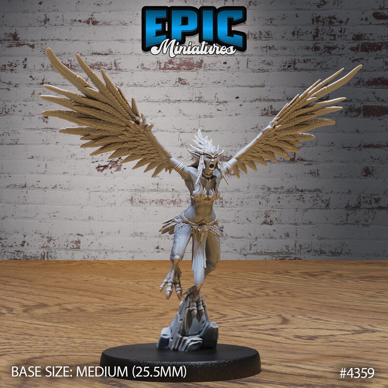 Harpy by Epic Miniatures| Olympic Legends Set 100 |TTRPG|DND ...