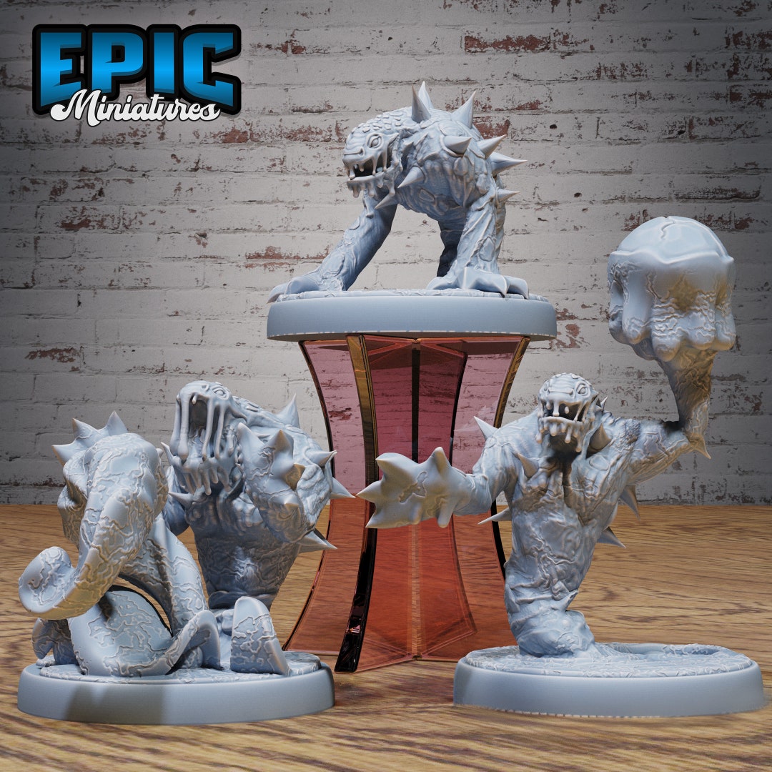 Magma Spawn by Epic Miniatures Elemental Lands Set 94 TTRPGDND ...