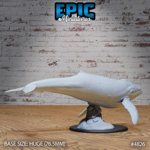 Humpback Whale (2 Variants) by Epic Miniatures |mysterious Ocean Set ...