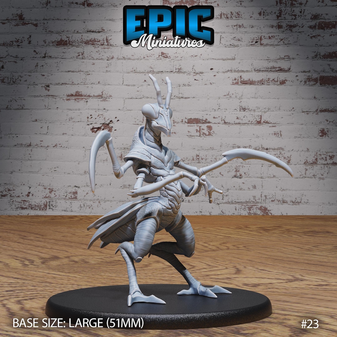Mantis Folk by Epic Miniatures |TTRPG|DND| Pathfinder| Dungeons and ...
