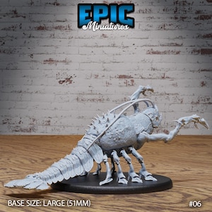 Giant Thermal Shrimp by Epic Miniatures |TTRPG|DND| Pathfinder ...