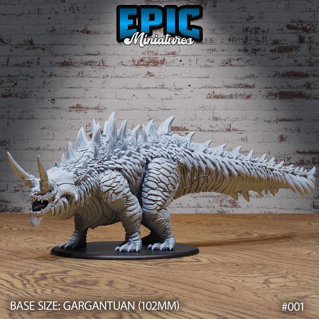 Ancient Tarasque by Epic Miniatures |TTRPG|DND| Pathfinder| Dungeons ...