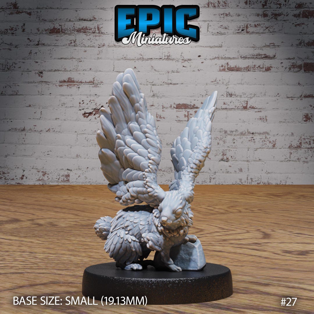 Flying Rabbit by Epic Miniatures |TTRPG|DND| Pathfinder| Dungeons and ...