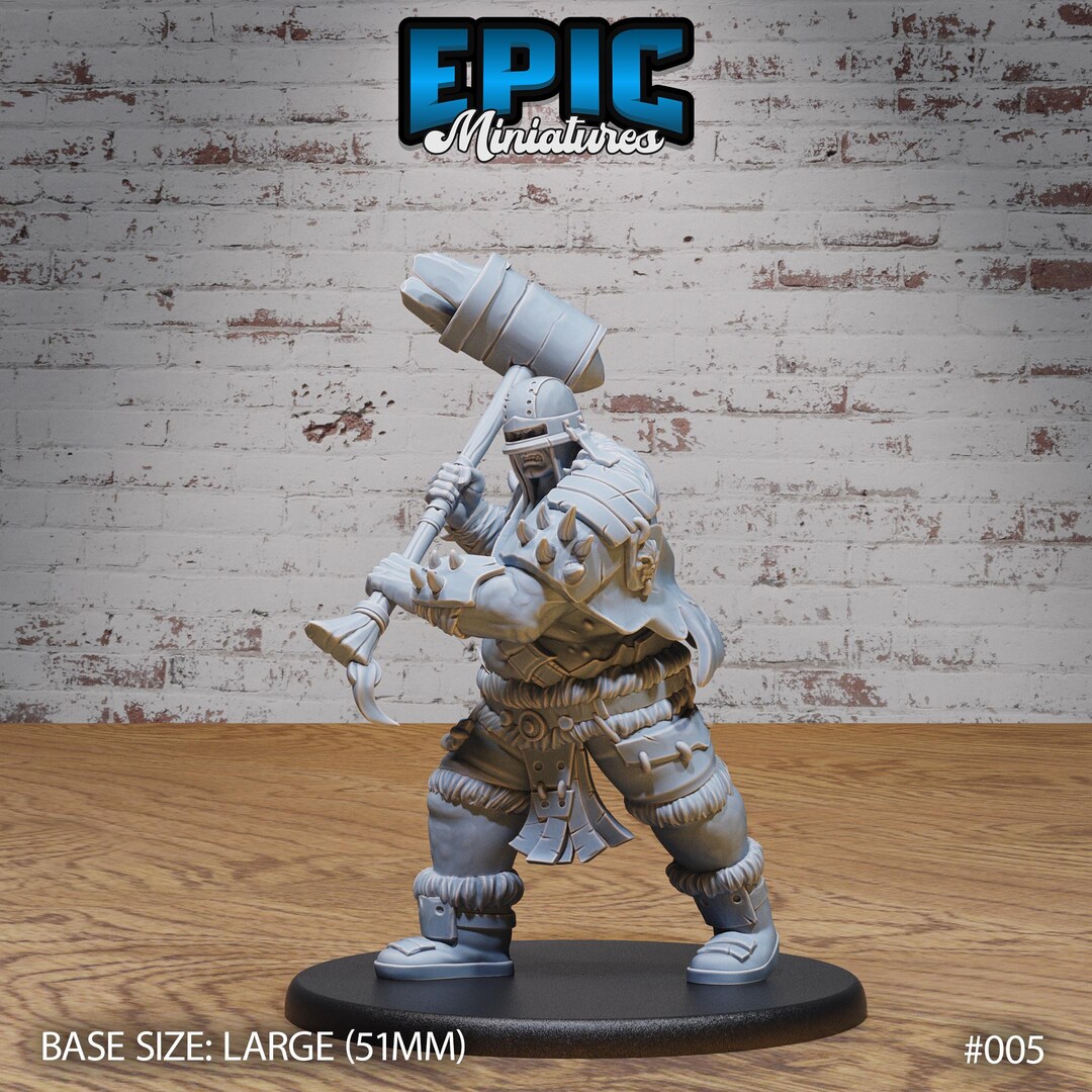 Hill Giant Juggernaut (3 Variations) by Epic Miniatures |dwarf Army ...