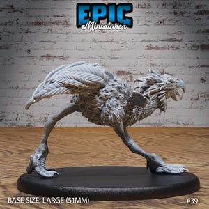 Terror Bird Classic by Epic Miniatures |TTRPG|DND| Pathfinder| Dungeons ...