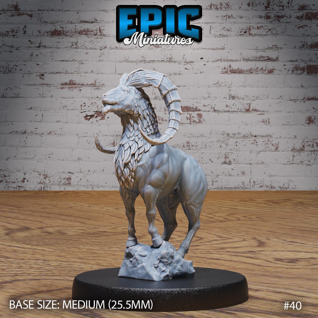 Goat Wild by Epic Miniatures |TTRPG|DND| Pathfinder| Dungeons and ...