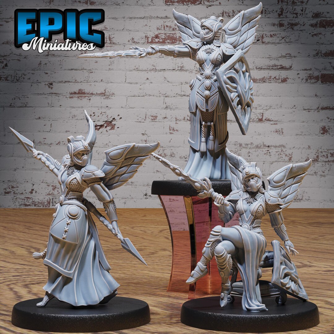 Astral Deva by Epic Miniatures| Faith Defender Set 106|TTRPG|DND ...