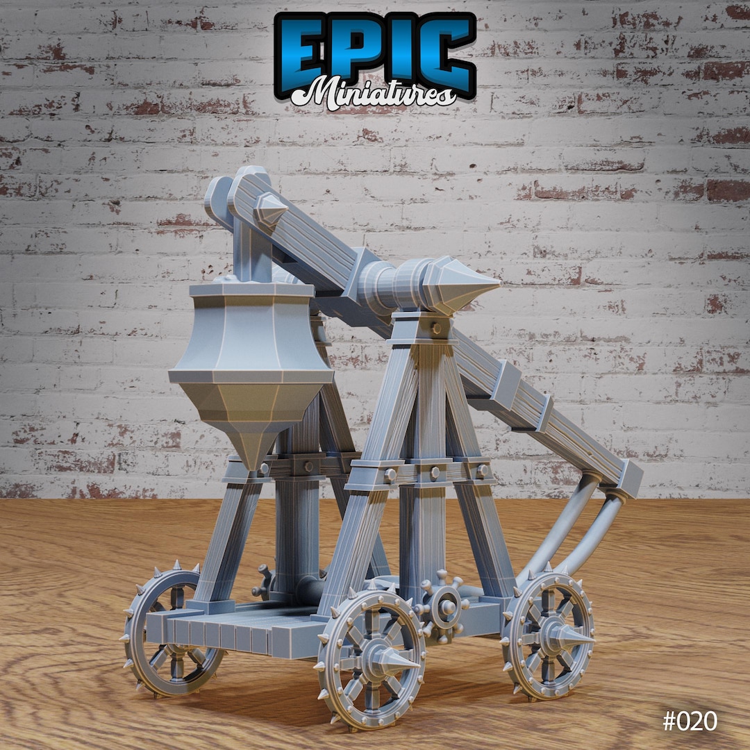 Dwarf Trebuchet and Operator by Epic Miniatures |dwarf Army| DND | D&D ...