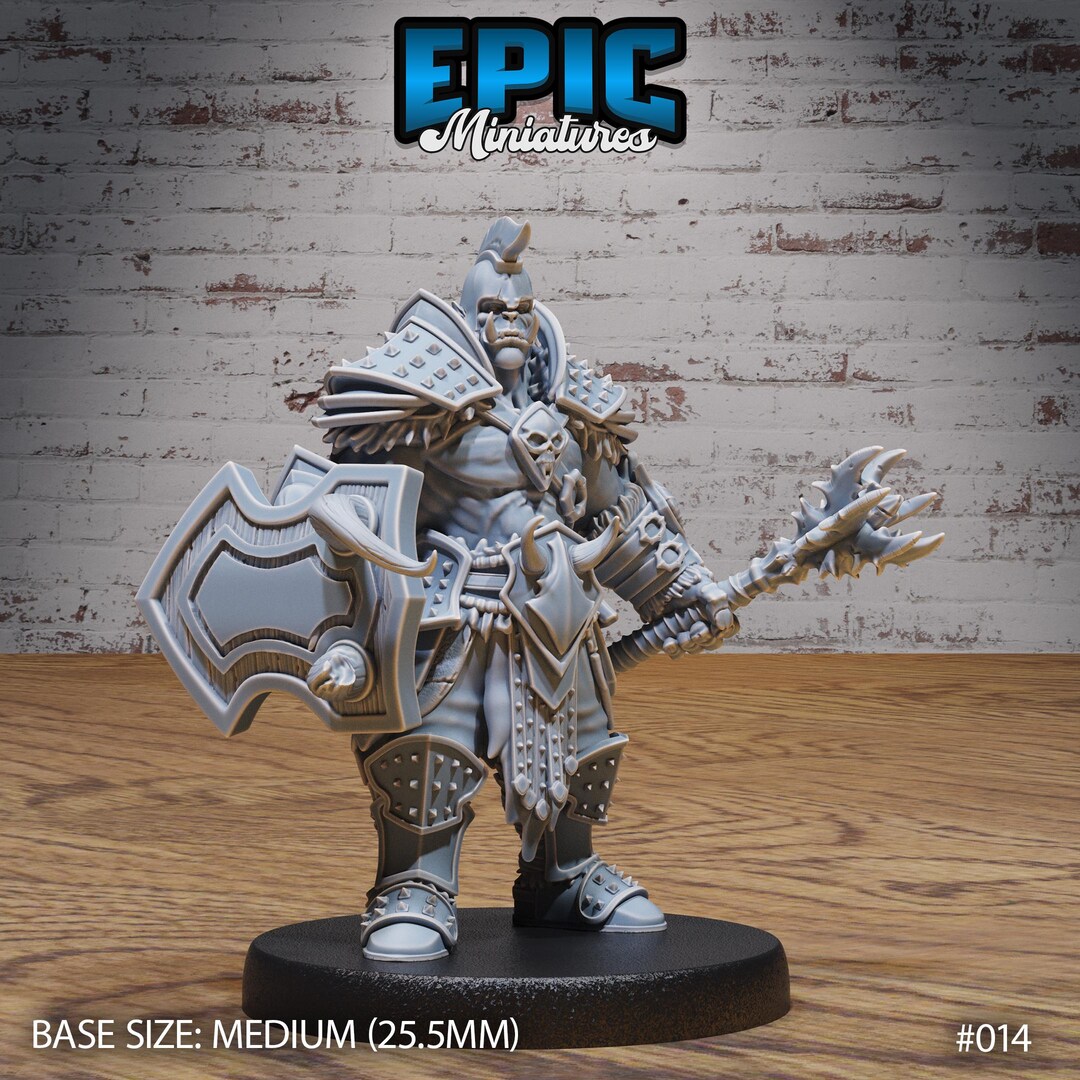 Orc Army Part 1 (5 Variants) by Epic Miniatures |TTRPG|DND| Pathfinder ...