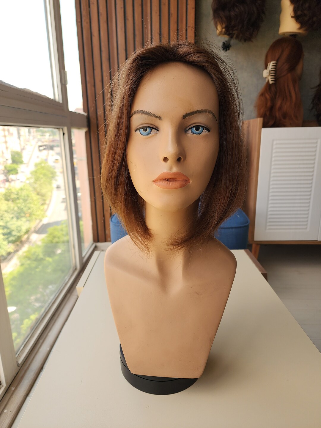 100% Human Hair Topper, Hairpiece for Women, Remy Hair Clip in Hair ...