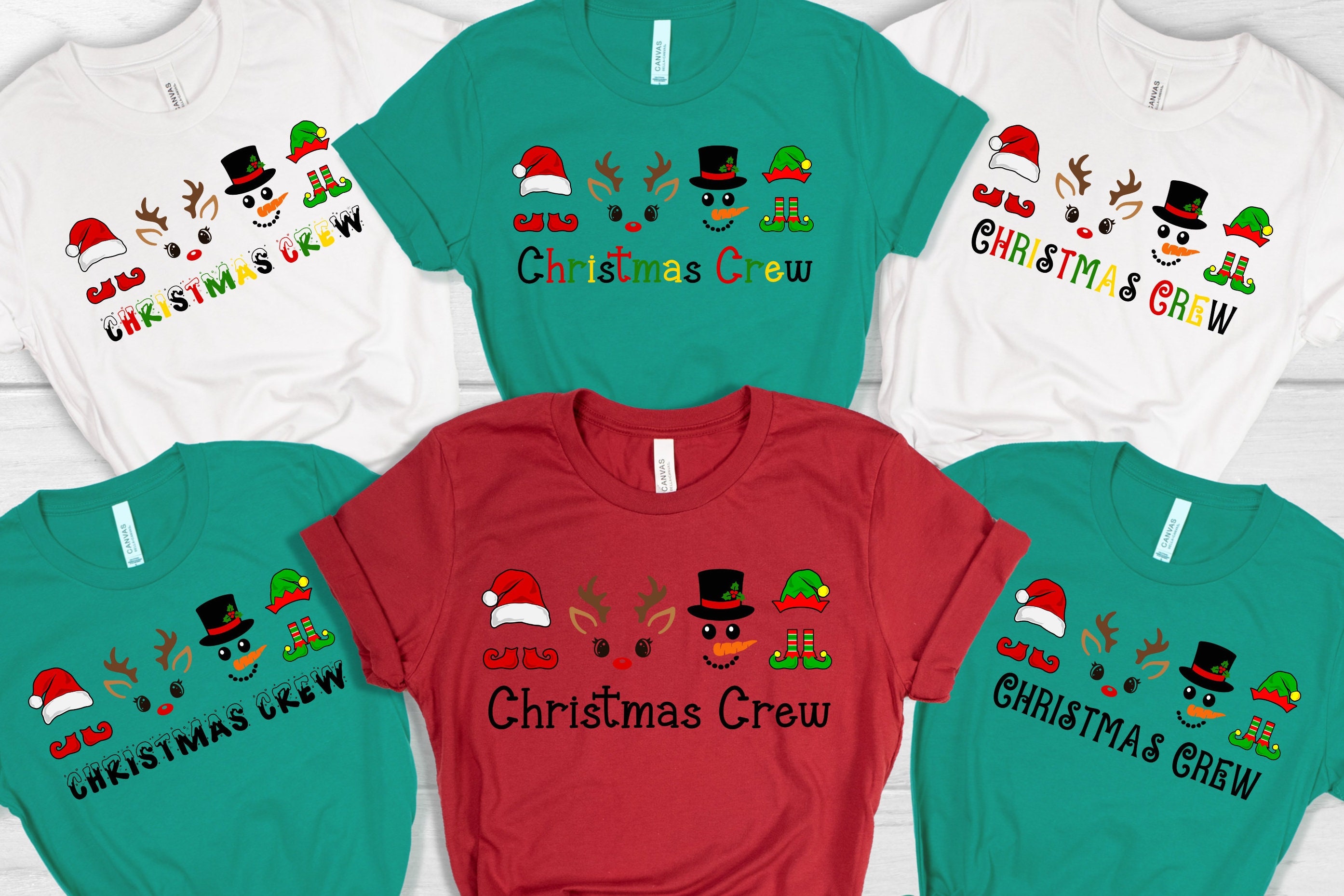 Christmas Crew Svg Christmas Squad Svg Family Shirt Svg - Etsy