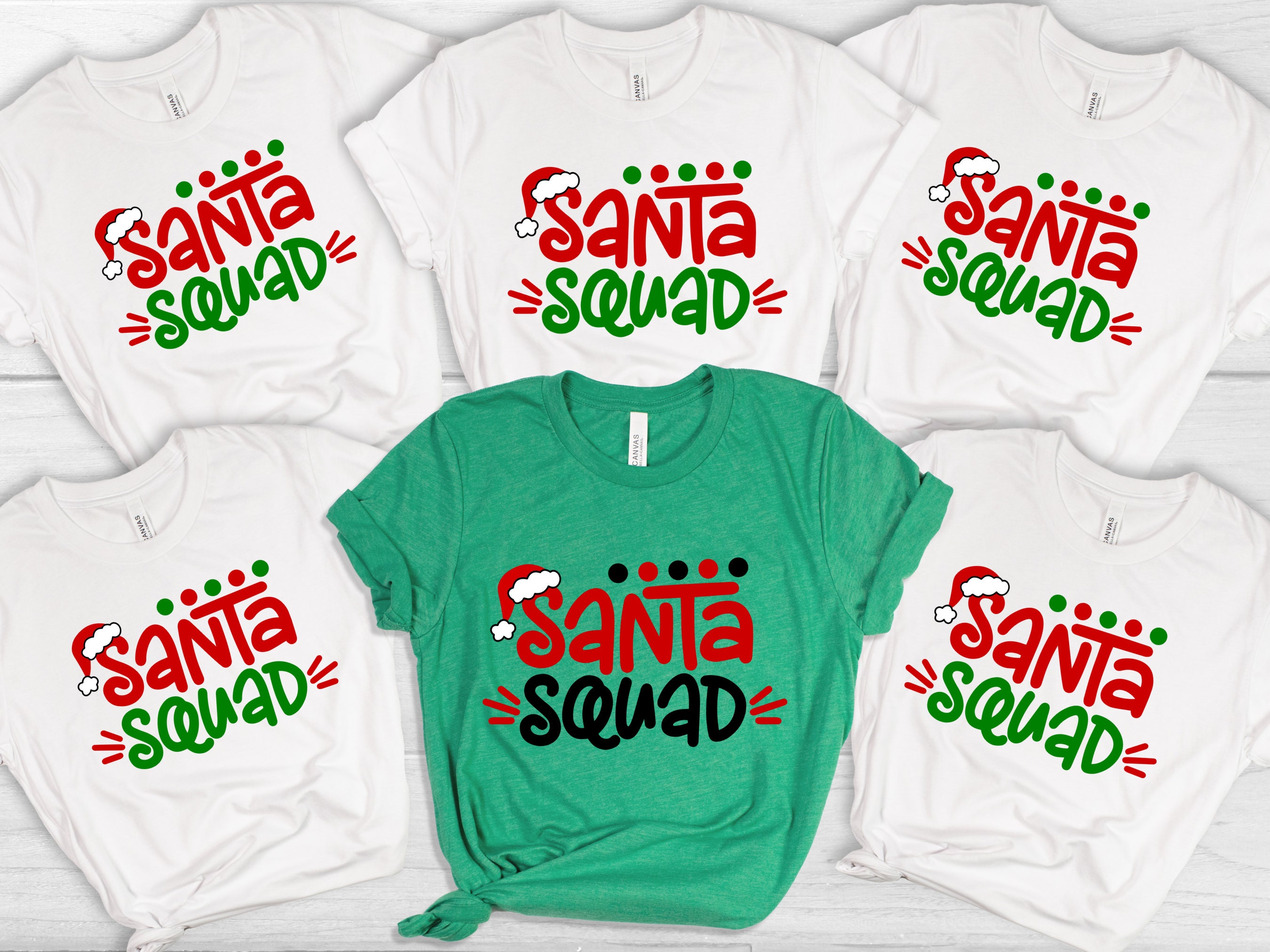 Santa Squad Svg Png, Christmas Squad Svg Png, Santa Squad Shirt, Santa ...