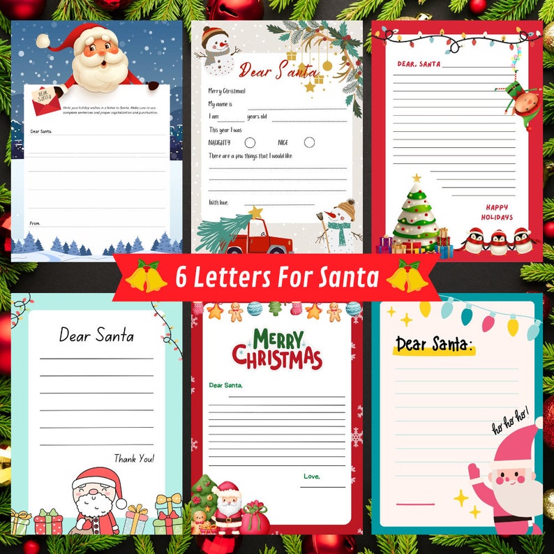 Letter for Santa Printable Letter From Santa Santa Letter - Etsy