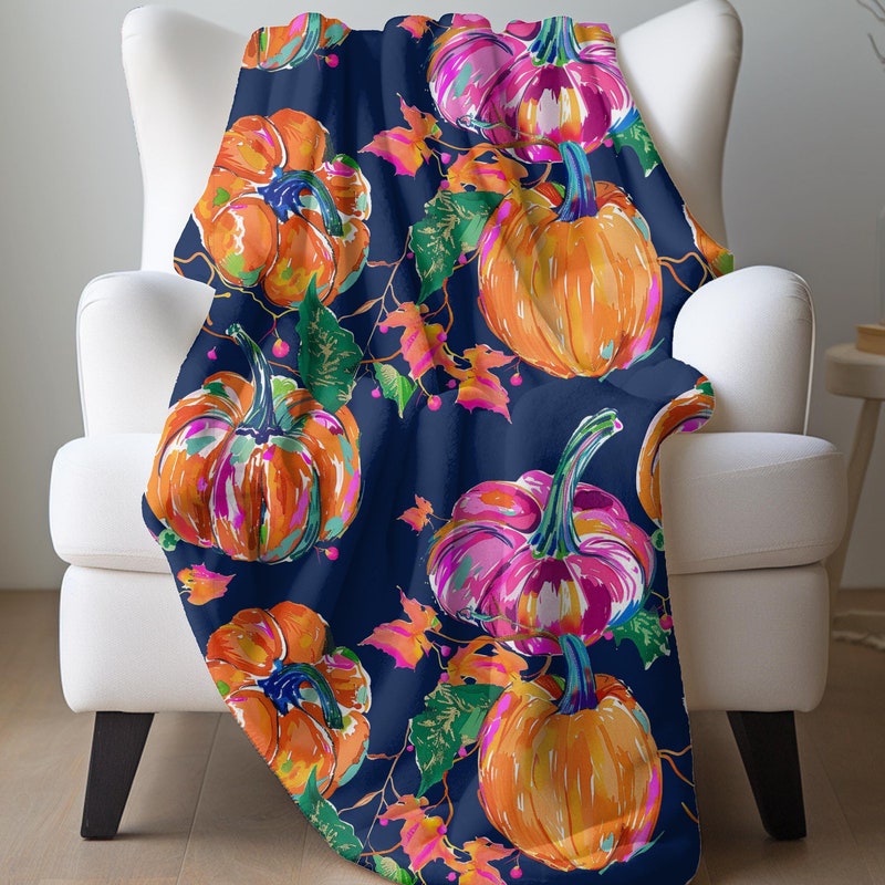 Fall Throw Blanket - Etsy