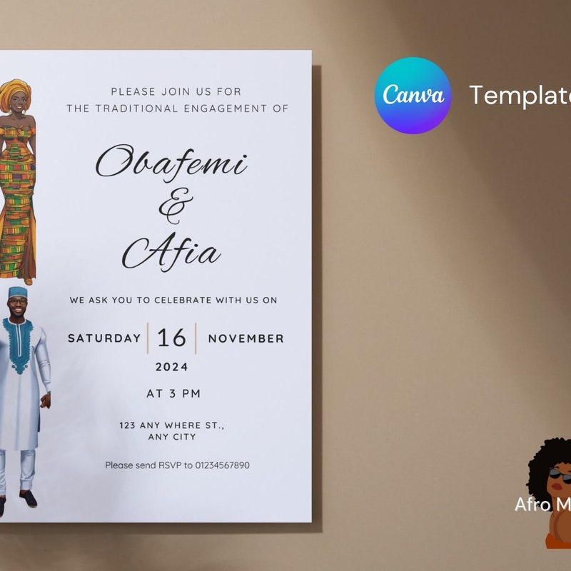 Nigerian Wedding Invitation Cards - Etsy