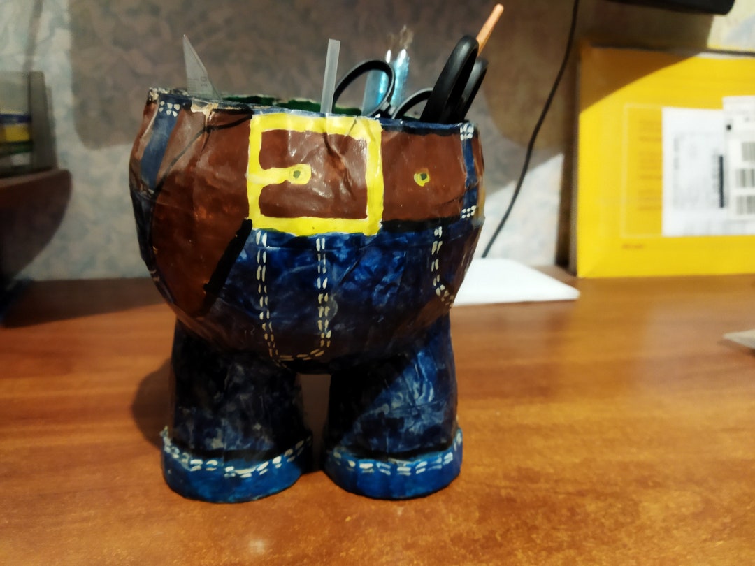 Organizer Glass Stand for Writing Instruments or Small Items - Etsy