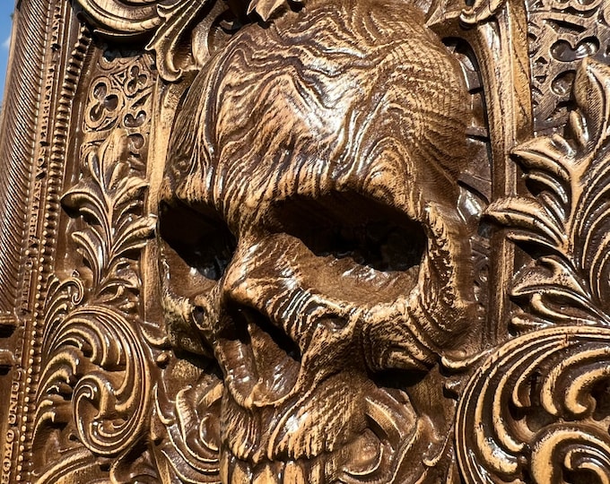 PNL-38 Gothic Scroll Carved Wood Screen Panels, Available in 2 Sizes - Etsy