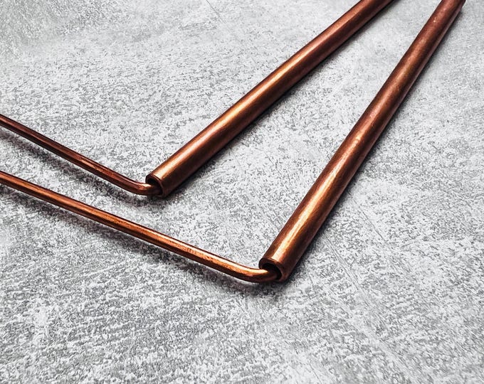 Wand of Copper Hand Forged Magic Wand With Twist Handle for Divination ...