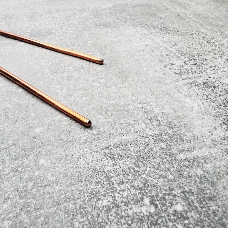 Professional Pure Copper Dowsing Rods 14' With Solid Copper Handles - Etsy