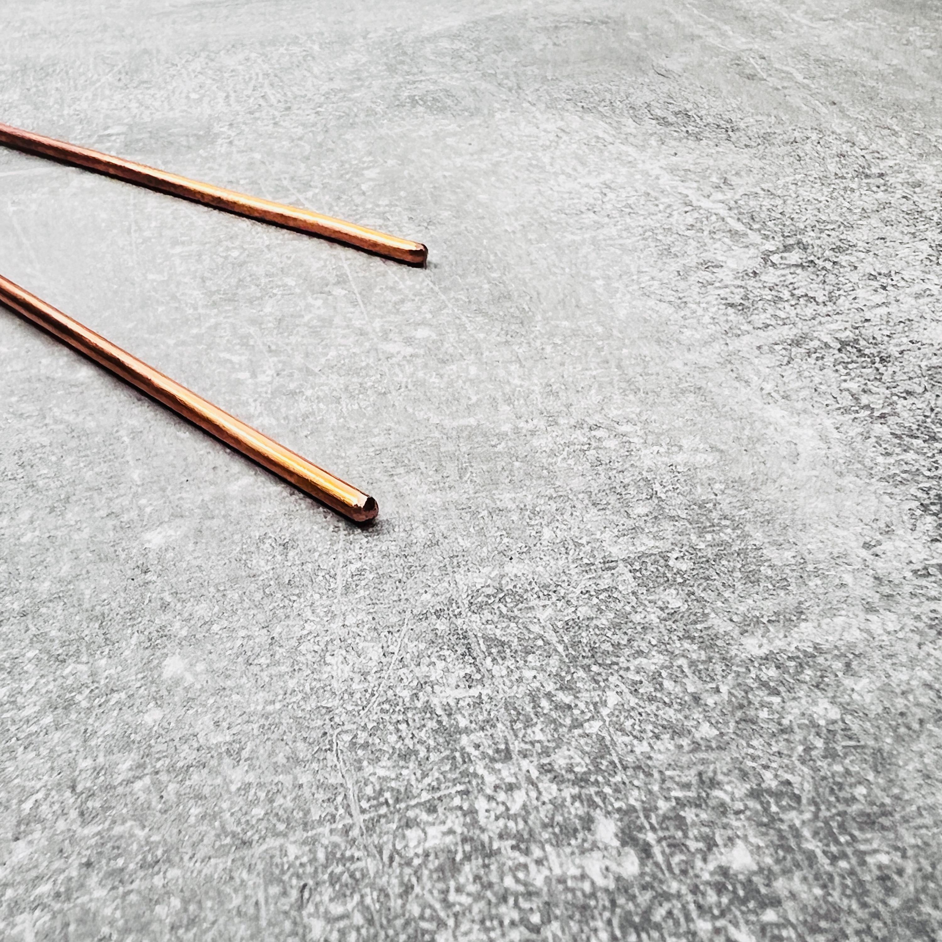 2pcs 100% Copper Solid Dowsing Rods Pair Divination Rods With Copper ...