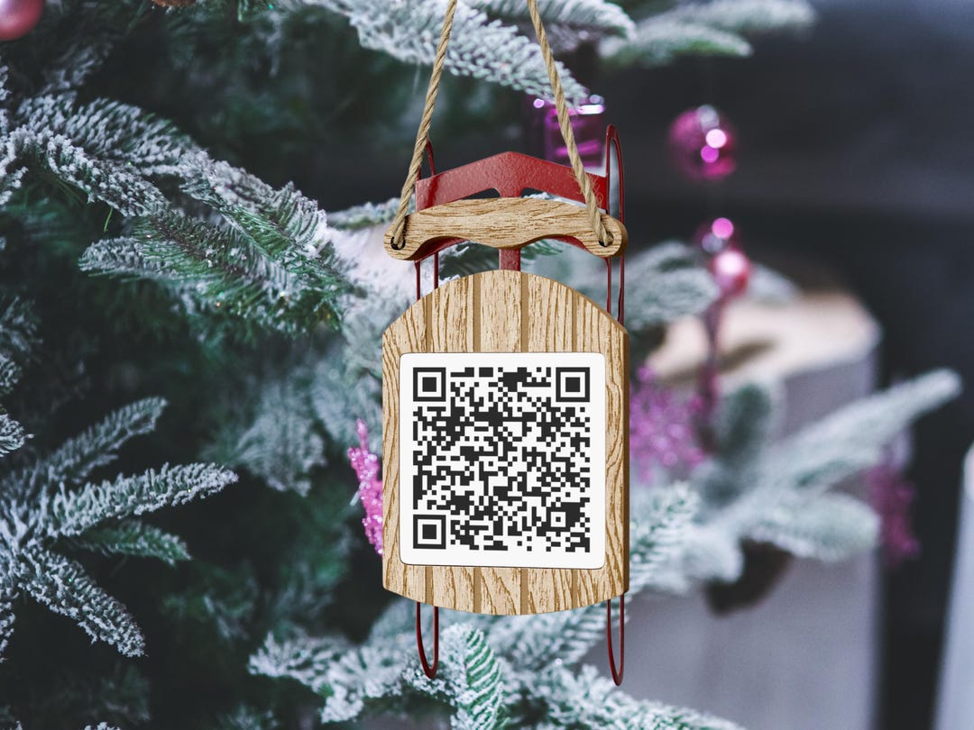 FDT Fuck Trump QR Code Ornament, Anti-trump Gift, Anti-maga Christmas ...