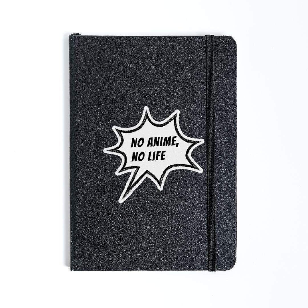 No Anime No Life Sticker Otaku Aesthetic Anime Quote Stickers Cool ...