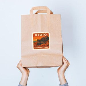 Kiyomizu Dera Kyoto Sticker – Travel Sticker Japan for Scrapbook ...