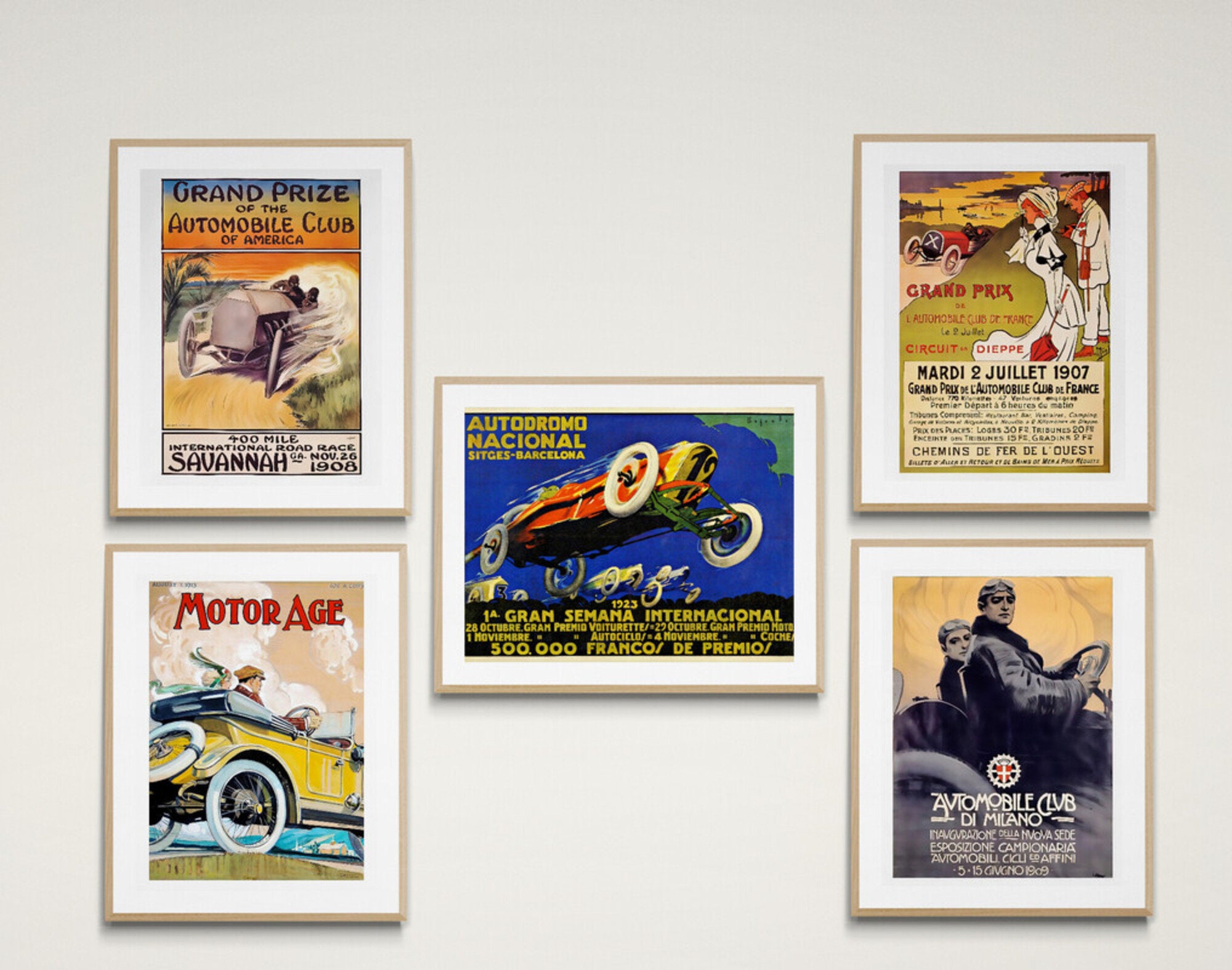 Vintage Racing Posters: the Perfect Way to Celebrate the Golden Age of ...