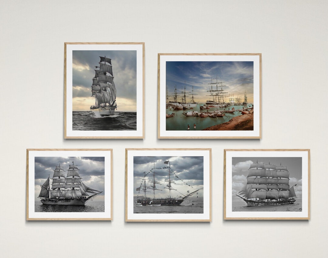 Vintage Sailing Ship Prints: the Perfect Way to Add a Touch of ...