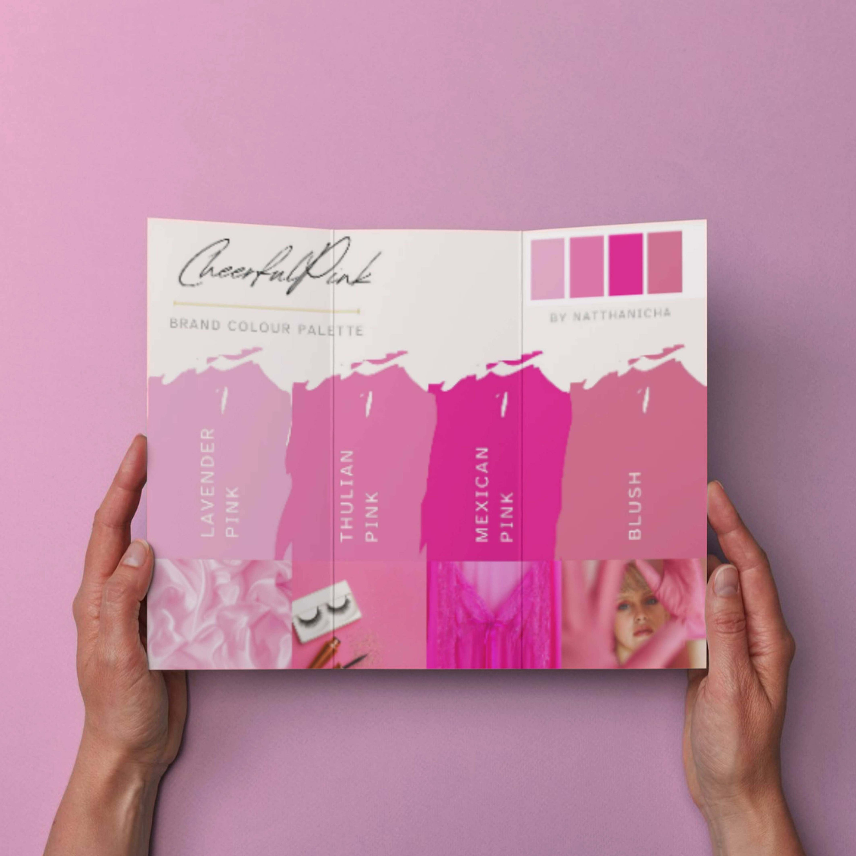 Deluxe Pink Color Palette Editable Canva Color Palette With Hex Codes ...