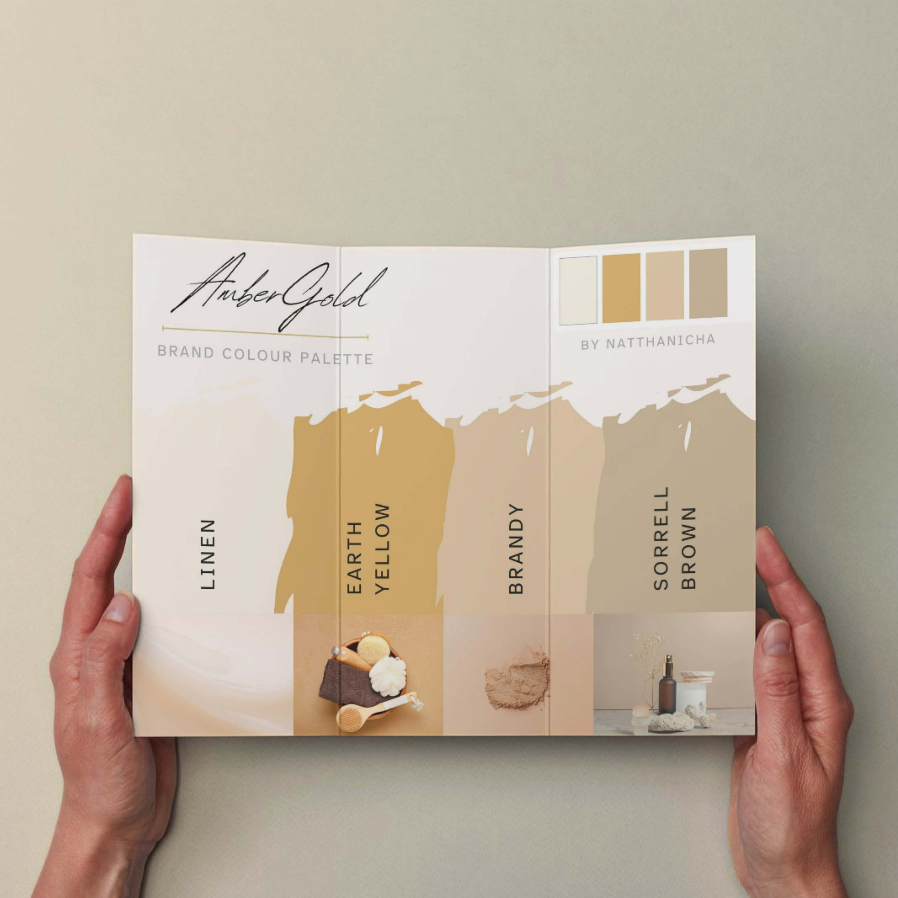 Deluxe Neutral Brand Palette Editable Canva Colour Palette With Hex ...