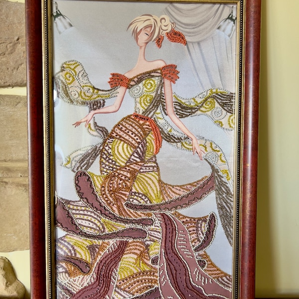 Beaded Artwork - Etsy