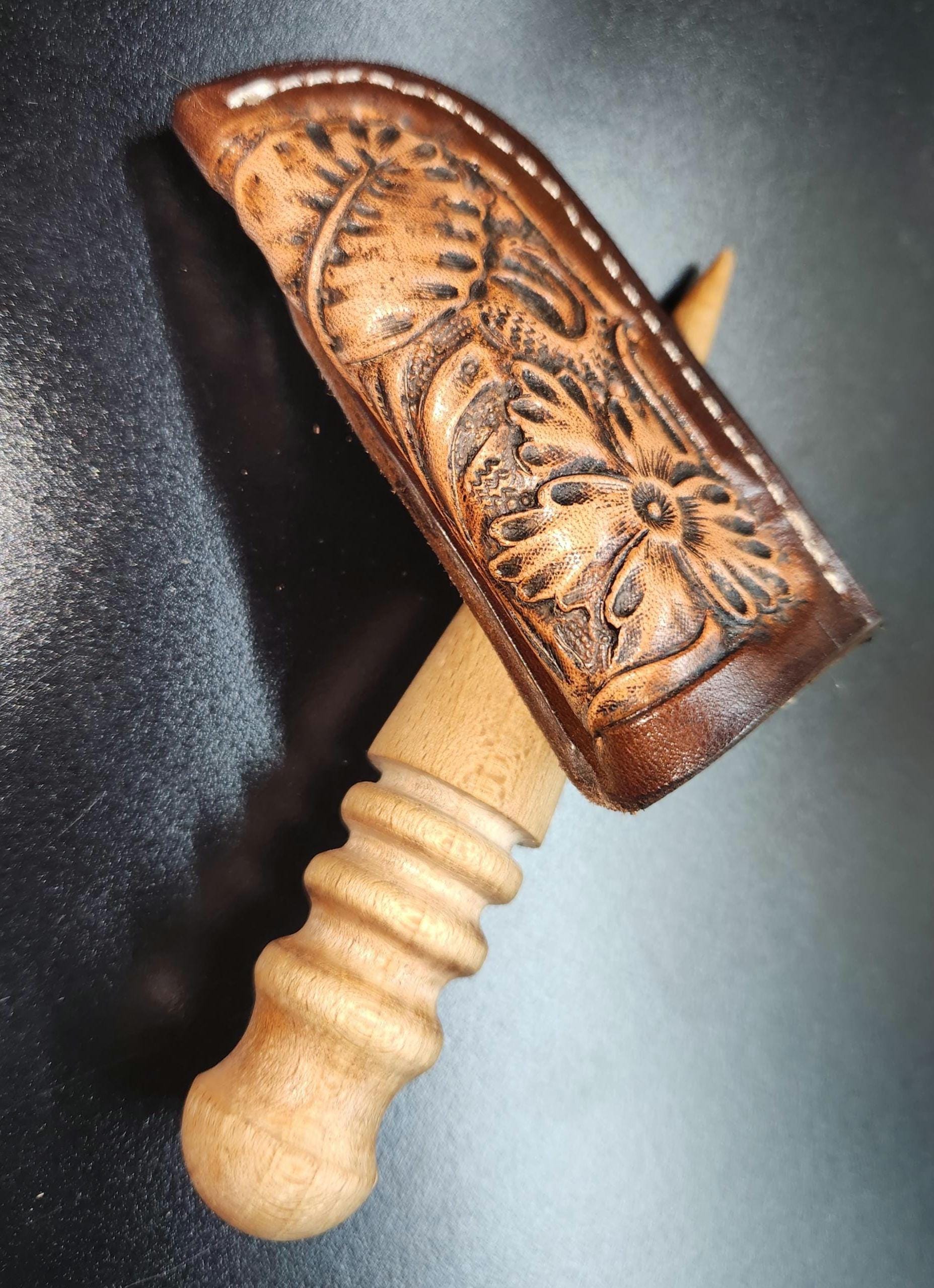 Foldover Knife Sheath. for Double Blade Case Trapper or Similar Style ...