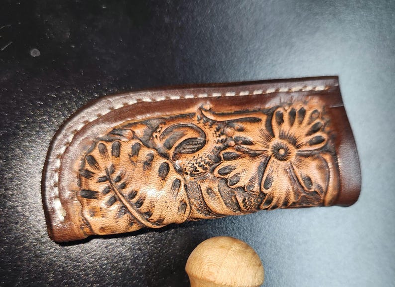 Foldover Knife Sheath. for Double Blade Case Trapper or Similar Style ...