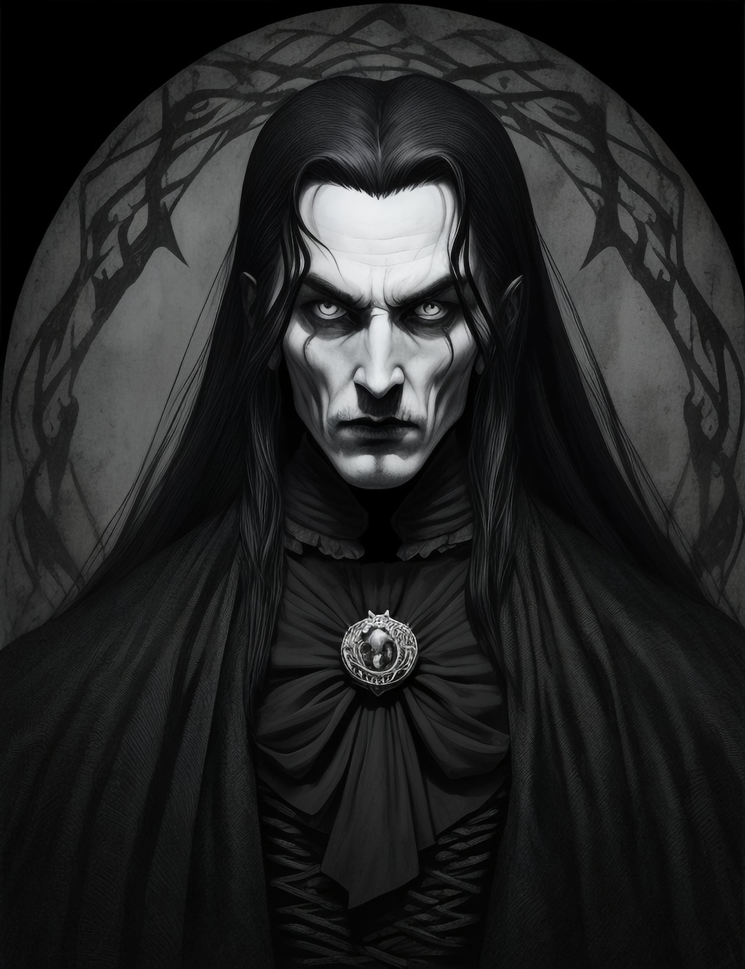 Dracula Poster, Dracula Print, Dracula Portrait,halloween Art - Etsy
