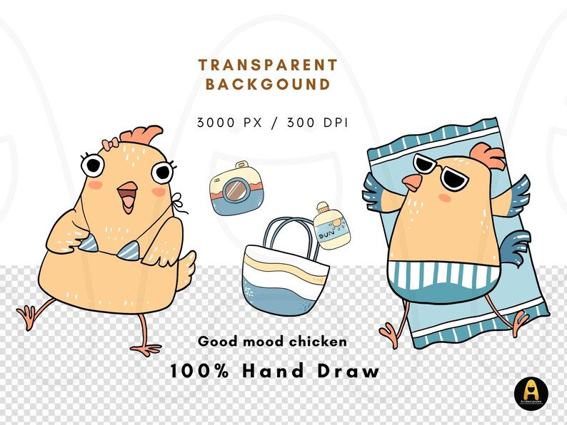 32 Summer Beach Svg Cut File, Chicken, Cute Clipart,svg,eps,png, Ai ...