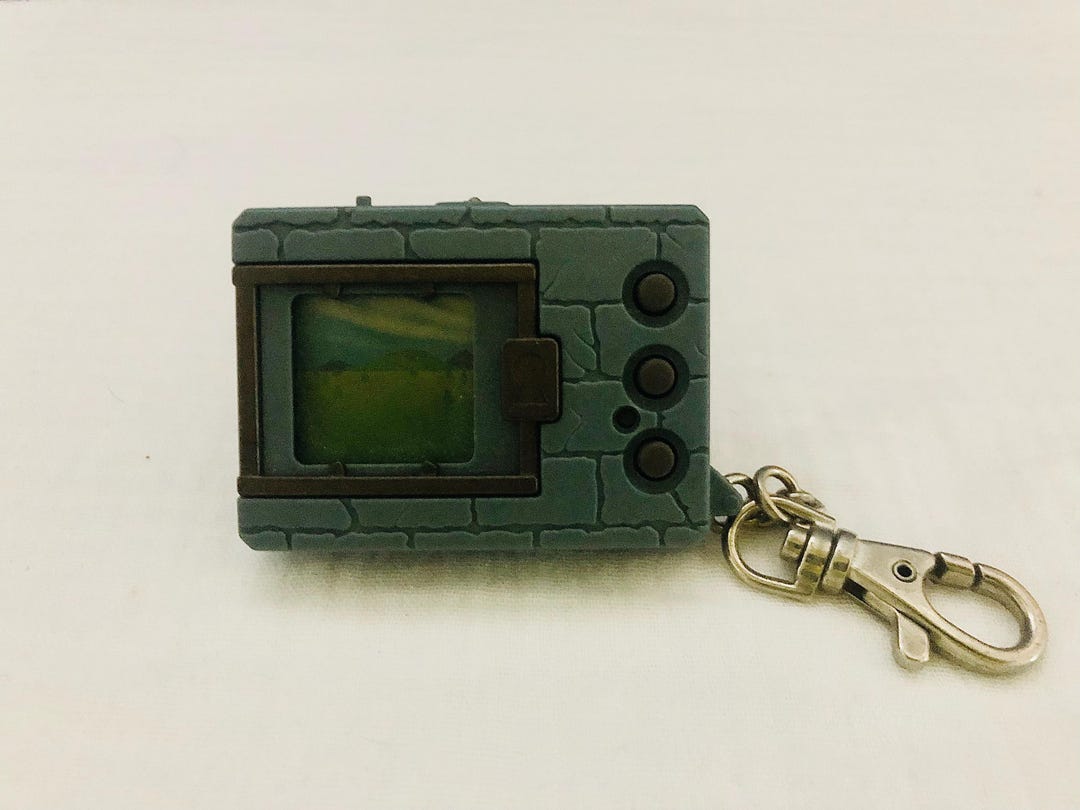 Virtual Pet | BANDAI 1997 Digimon Digivice V-pet 1st Generation: Grey ...