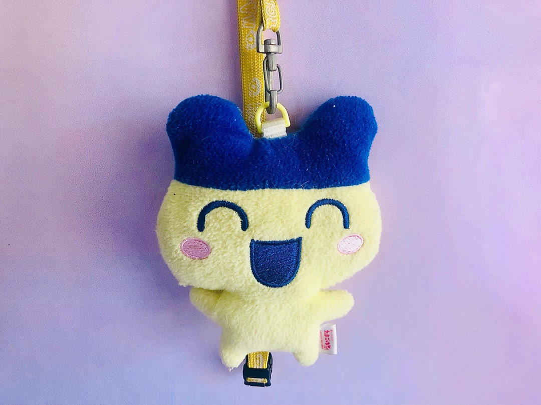 Tamagotchi Plush BANDAI Smiling Mametchi Tamagotchi Holder Plush Doll ...
