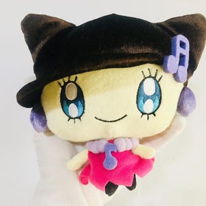 Tamagotchi Plush Bandai Melodytchi Plush Doll 6 X 6 5 Etsy