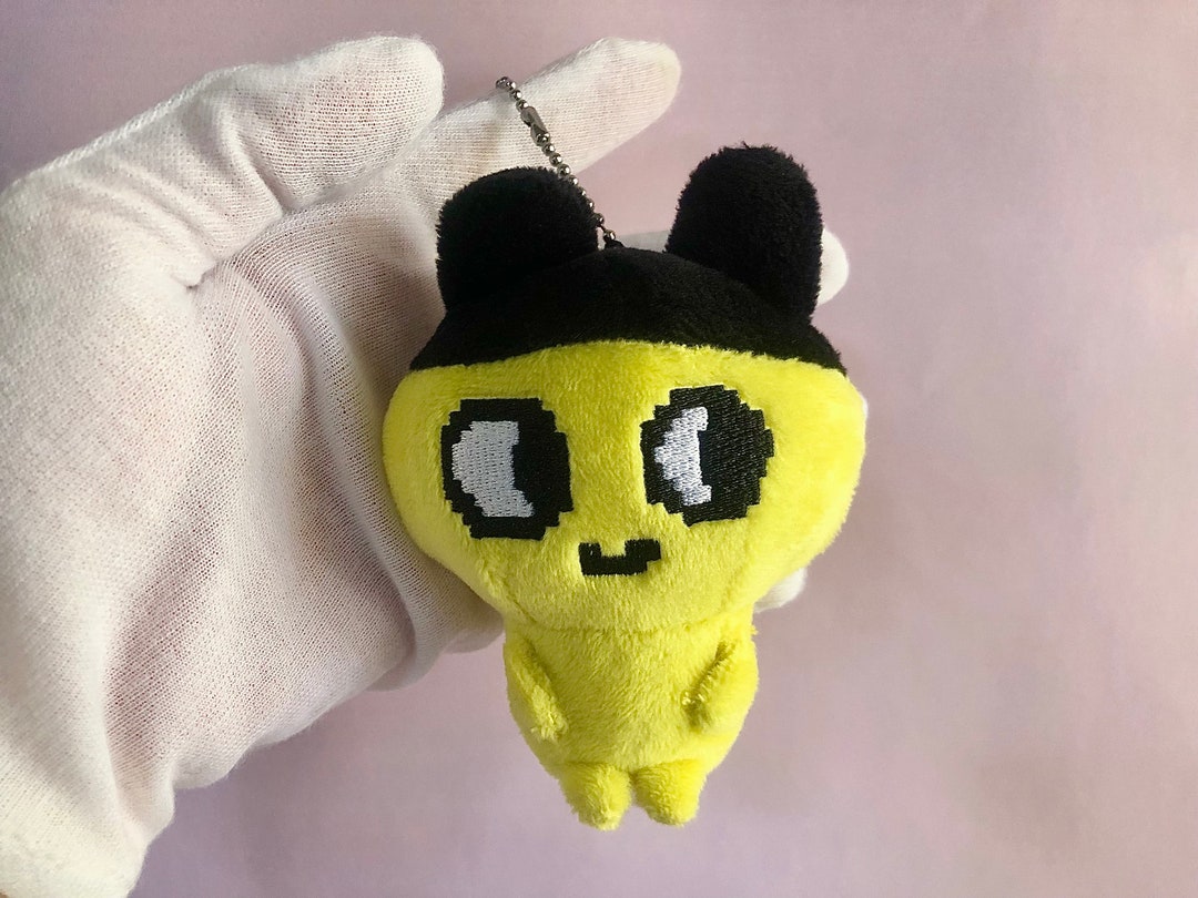 Tamagotchi Plush BANPRESTO Pixel Mametchi Plush Doll Keychain 3.5 X 4 ...