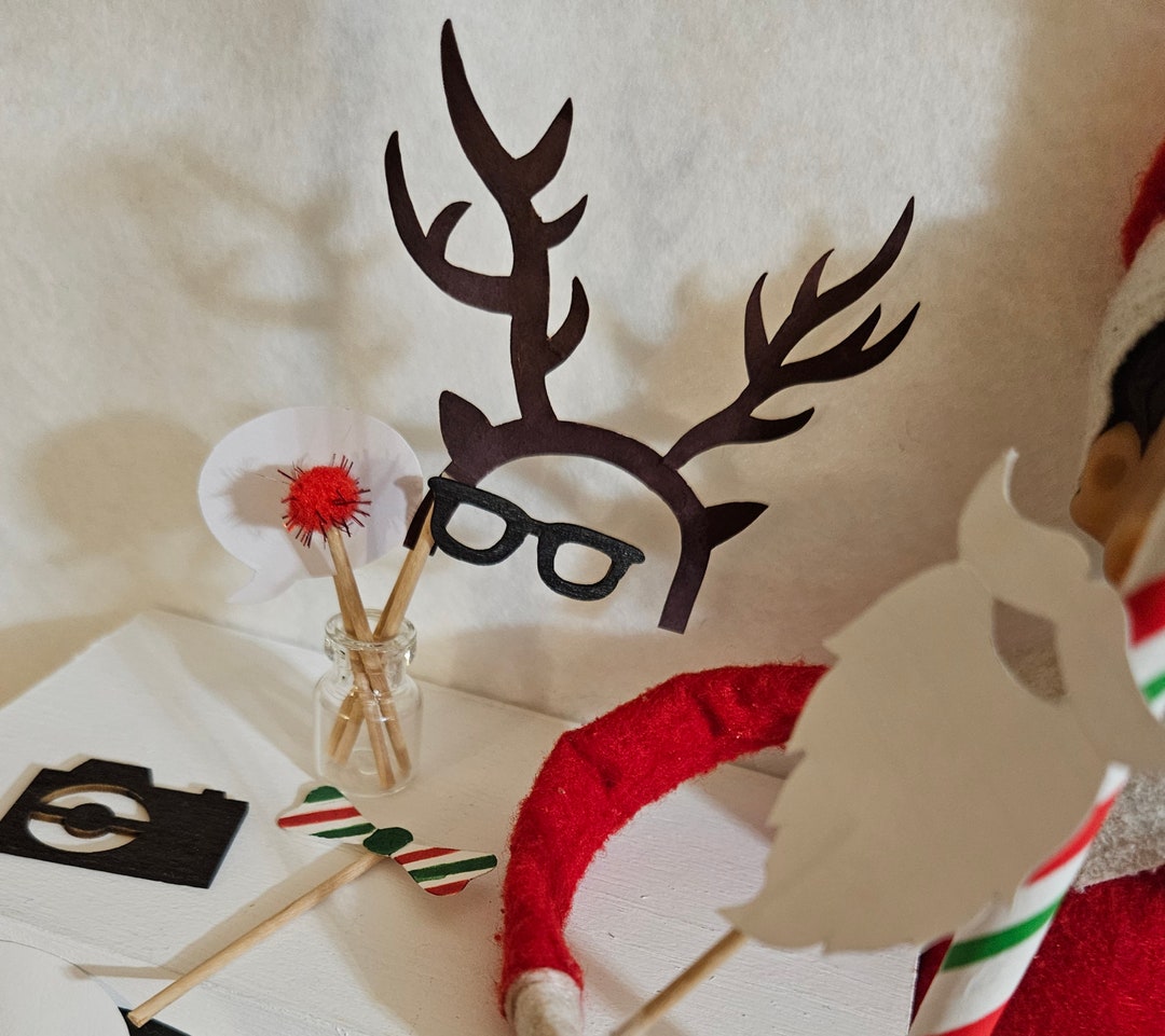 Elf Photo Prop Pack, Elf Photobooth, Elf Prop, Elf Accessory, Elf Kit ...