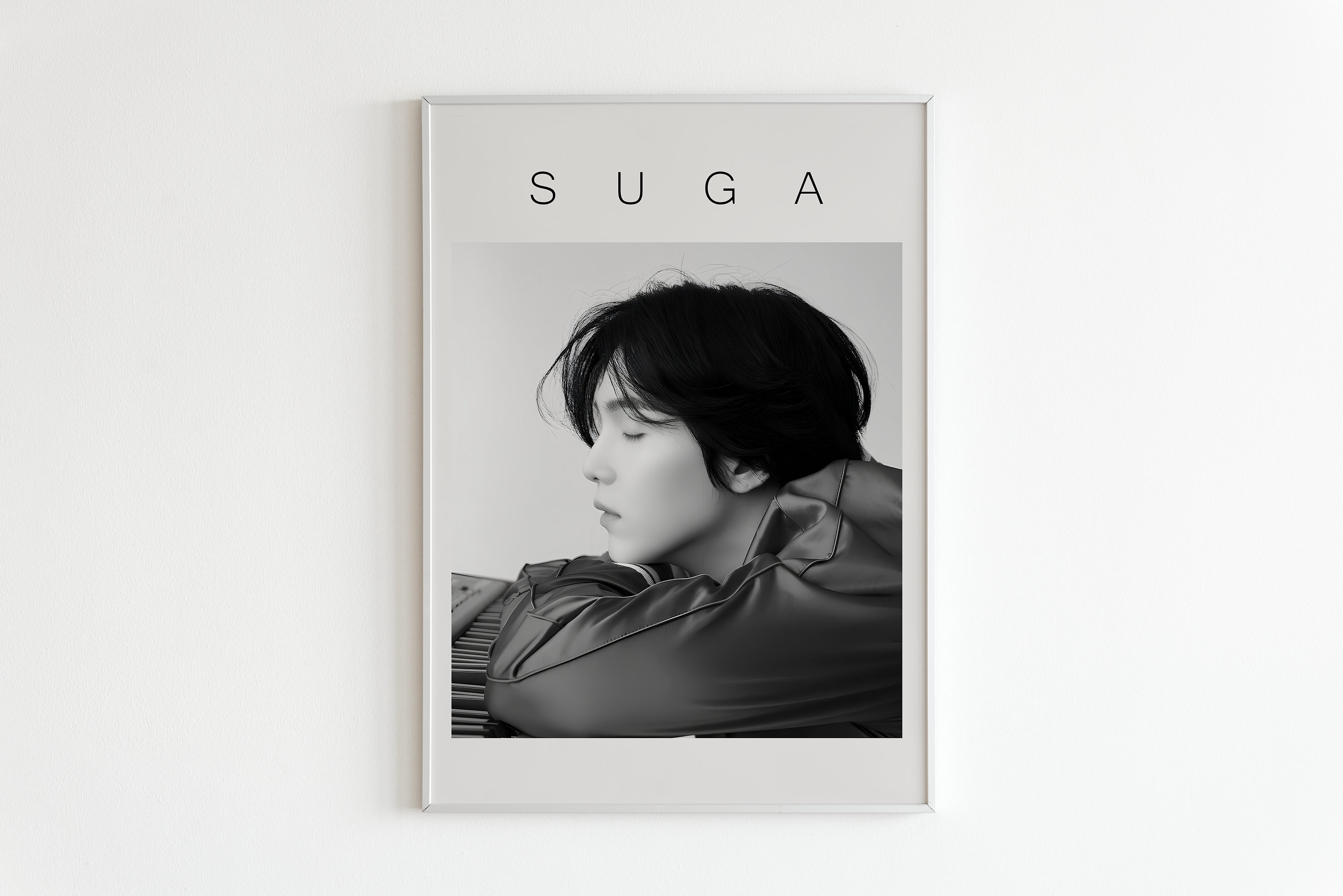 SUGA BTS Poster Set of 3 digital Download, Yoongi Bts Print, Aesthetic ...