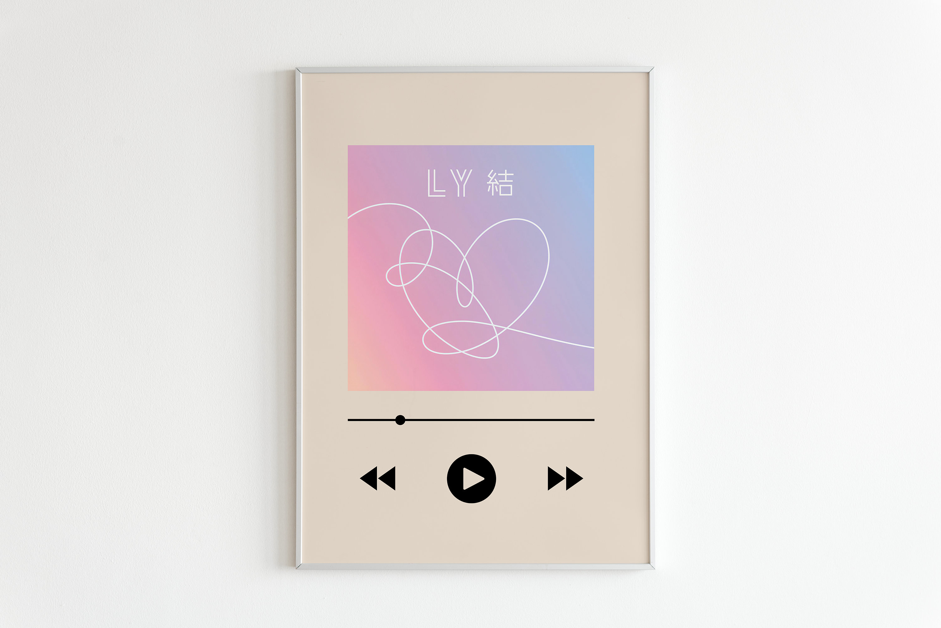 BTS Album Cover Poster Set of 5 digital Download, Aesthetic Bts Room ...