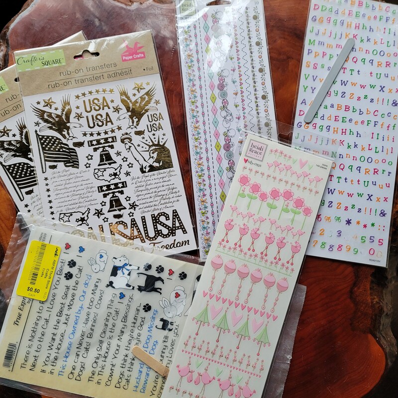 Rub on Decals - Etsy