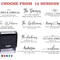 Address Stamp - Etsy