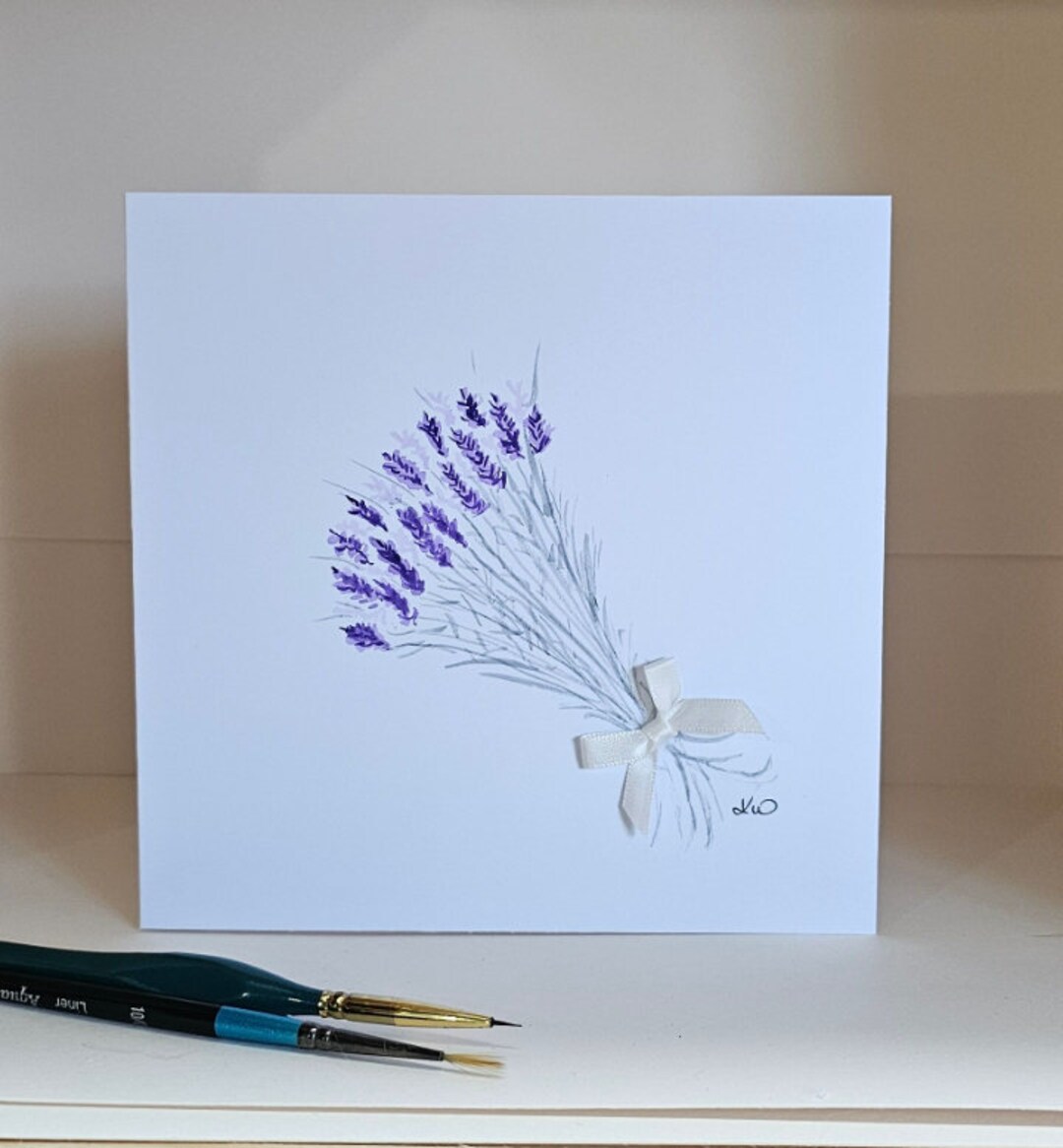 Watercolour Card (not Just a Print) - Etsy