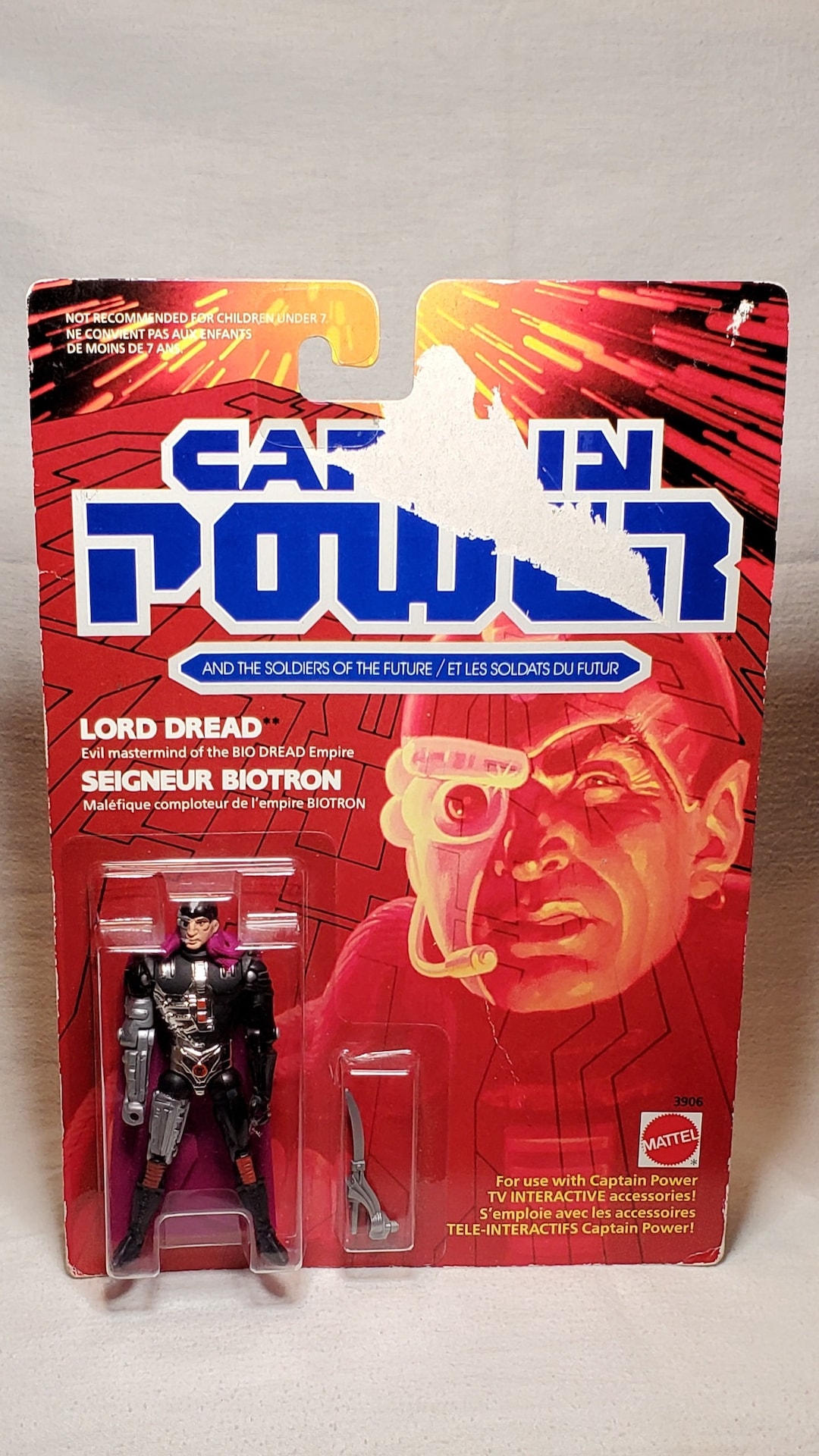 Captain Power Lord Dread Action Figure - Etsy