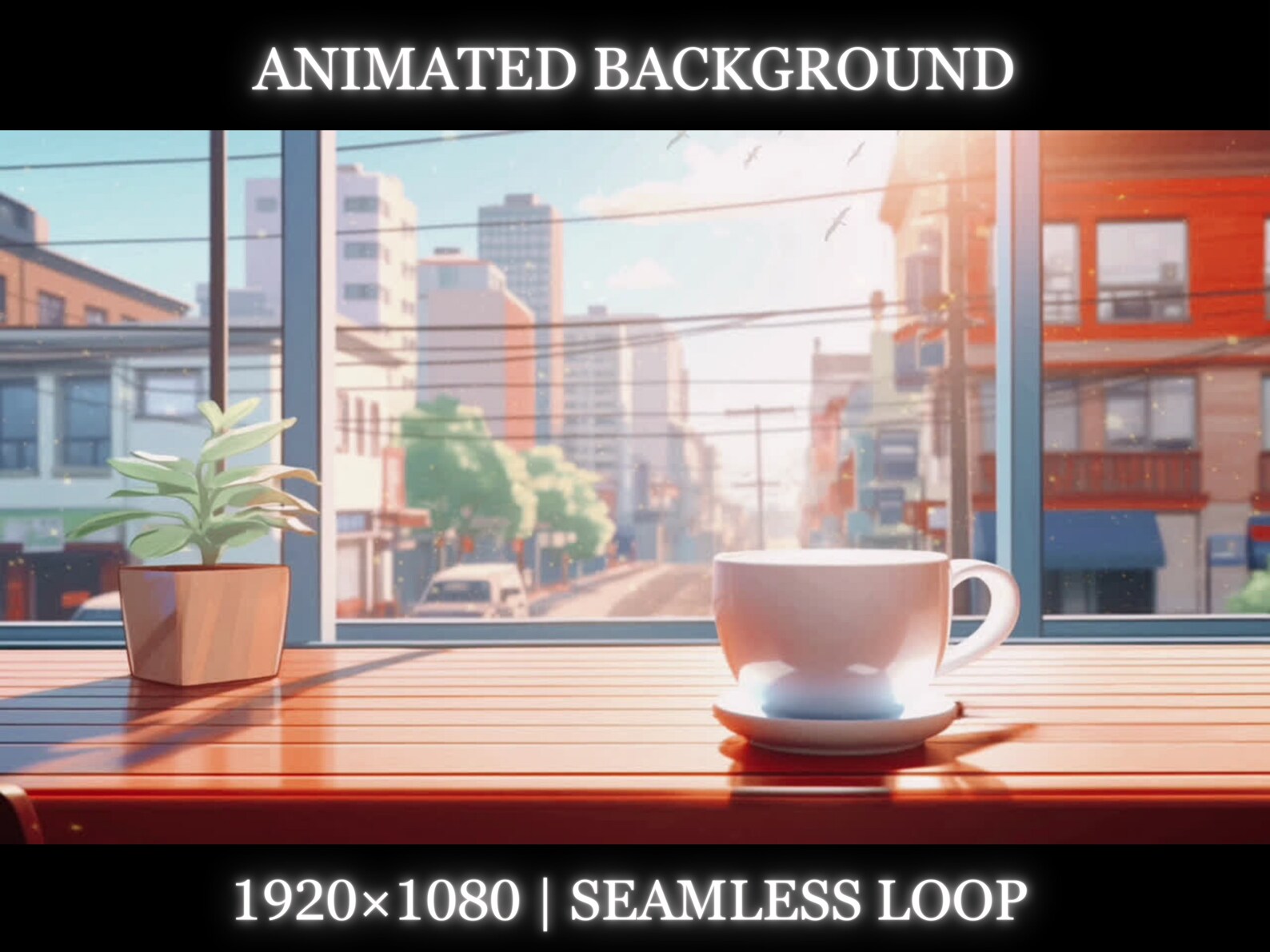 Vtuber Animated Background Cozy Cafe Animated Background Cafe Twitch ...